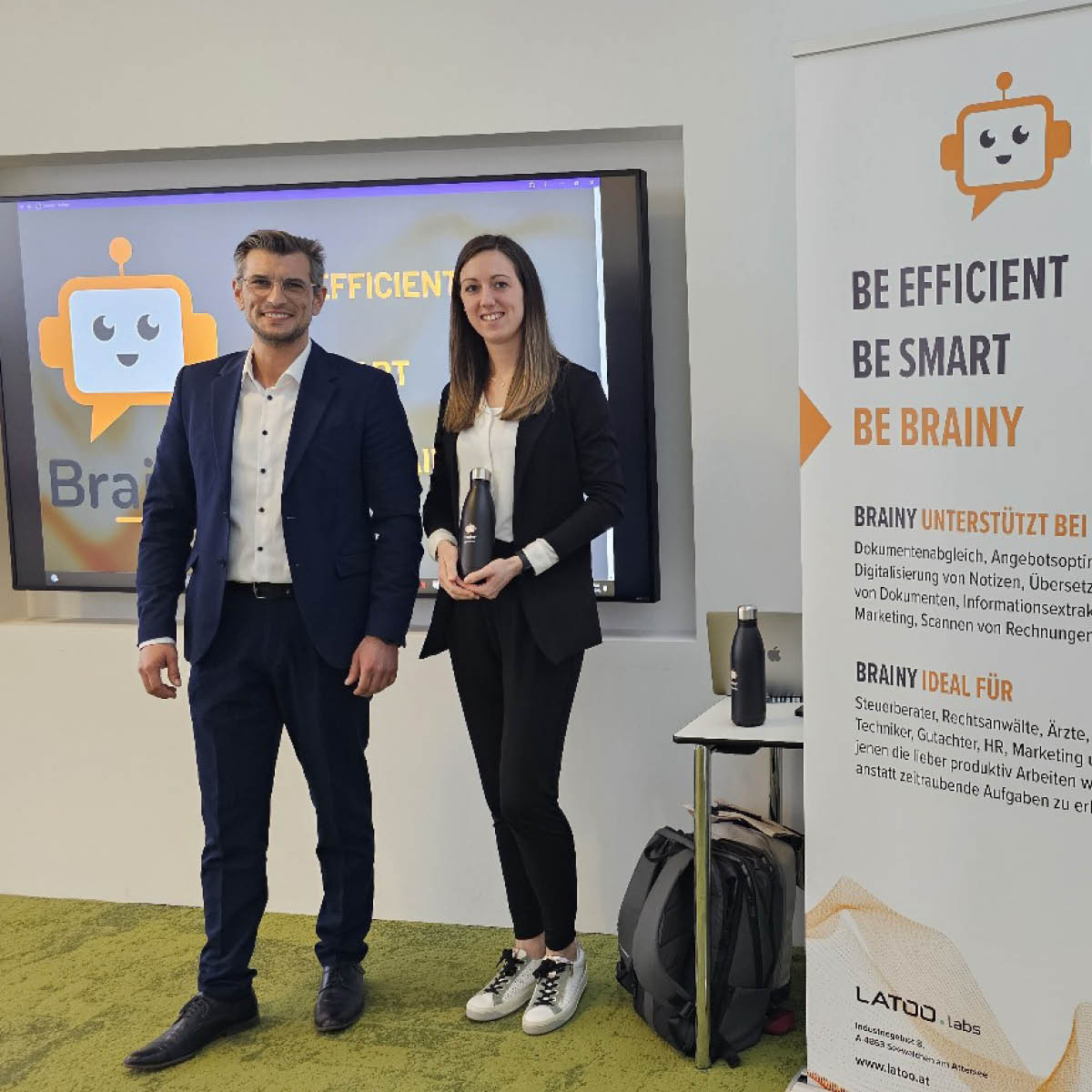 Auch in Graz volles Haus - AI & Legal Tech Day - Brainy